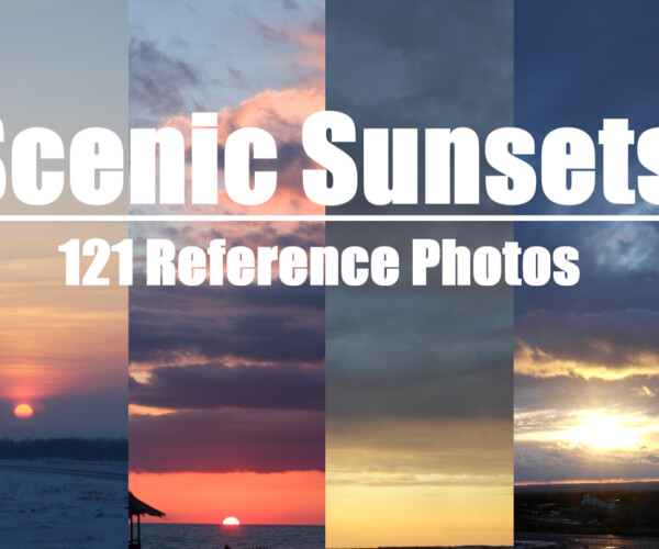 ArtStation - Scenic Sunsets 121+ Photo Reference Pictures | Resources
