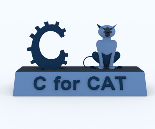 ArtStation - C for Cat Model | Resources