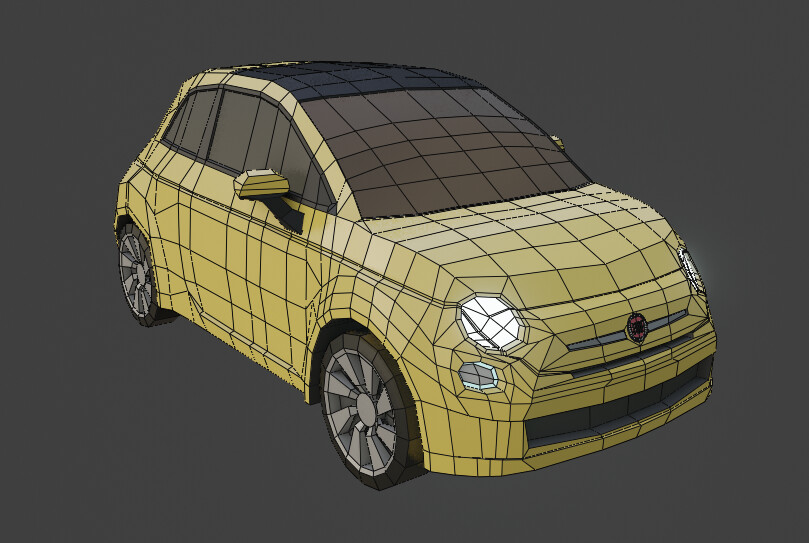 ArtStation - collection of 9 low poly cars | Resources