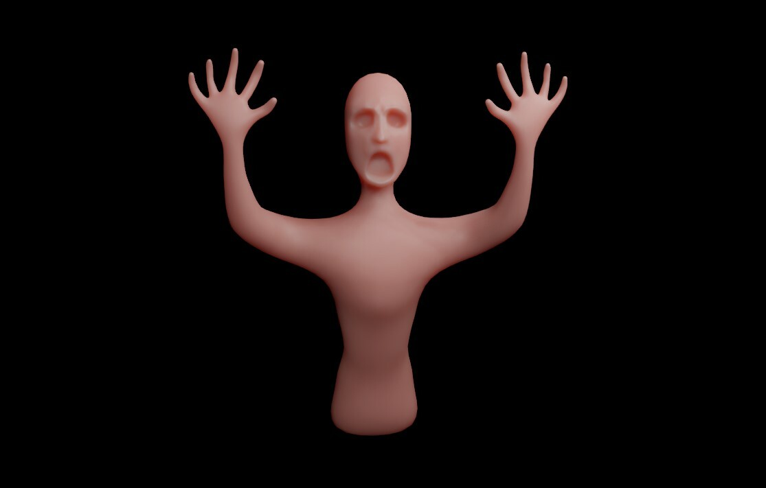 ArtStation - Wall Monster - Phantom 3D model | Game Assets