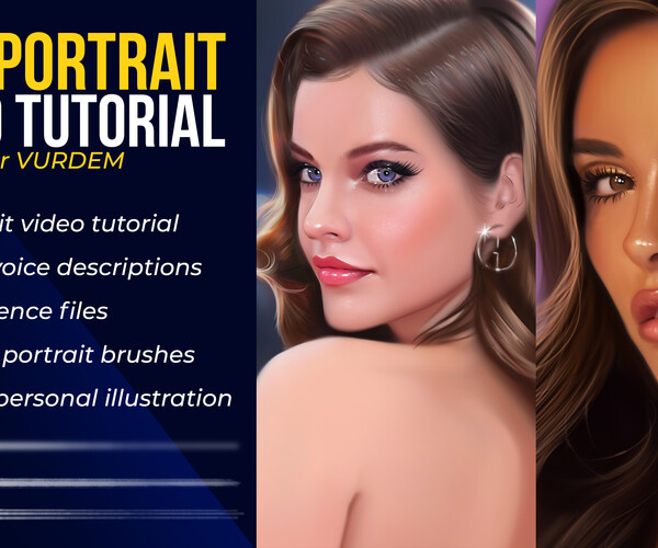 ArtStation - Two - Portrait video tutorial bundle | Tutorials