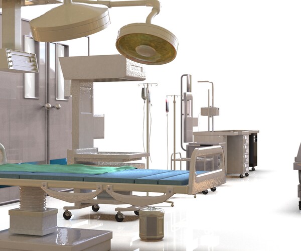 ArtStation - Mega Pack - HOSPITAL OPERATING ROOM | Resources