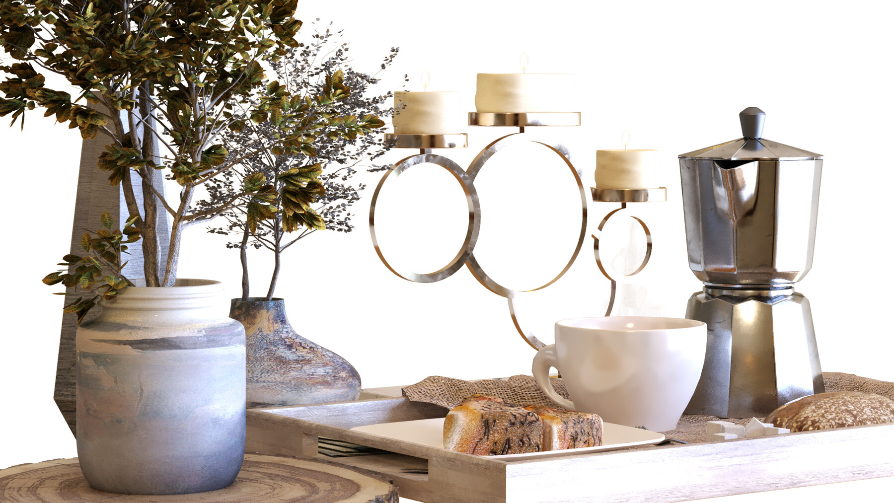 ArtStation - breakfast table 004 | Resources