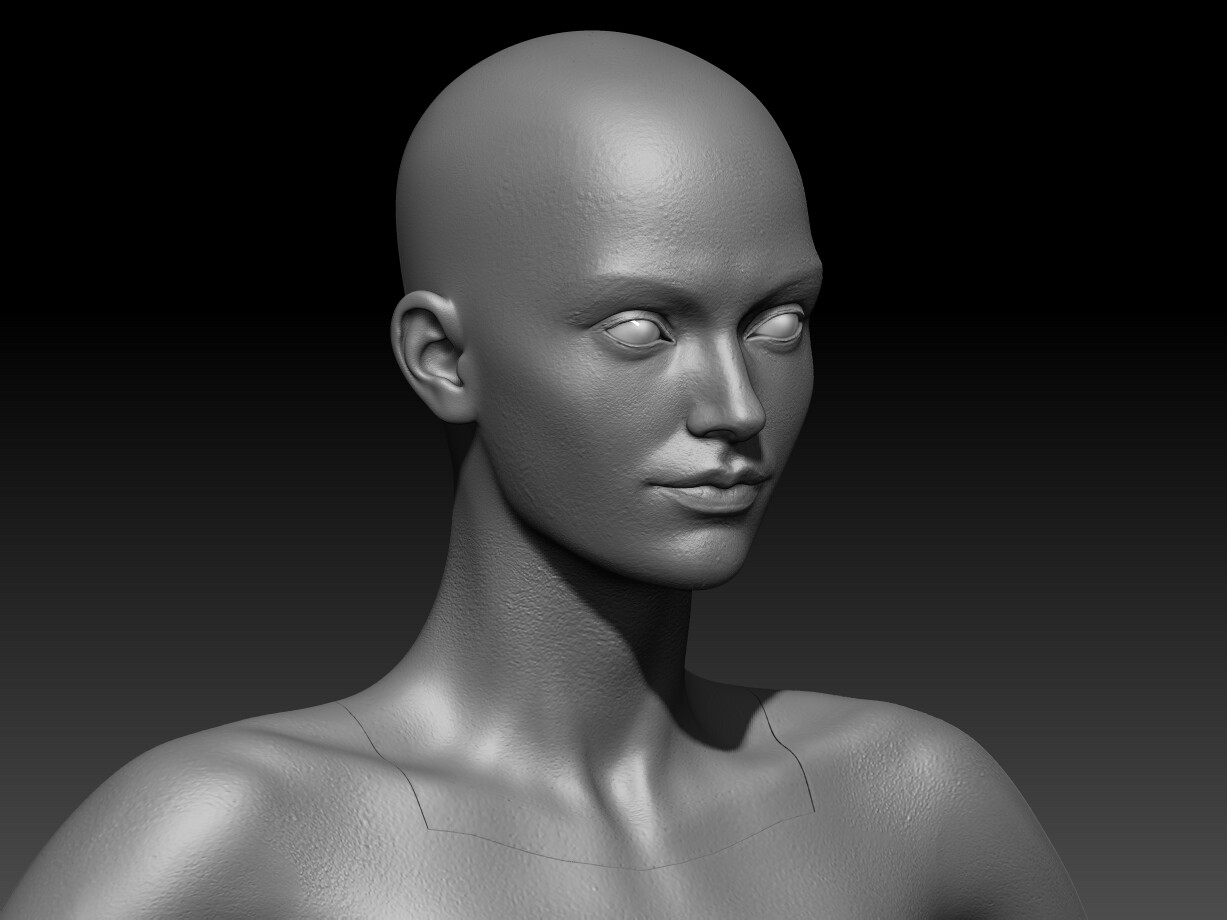 ArtStation - 3D Female Model | Game Assets