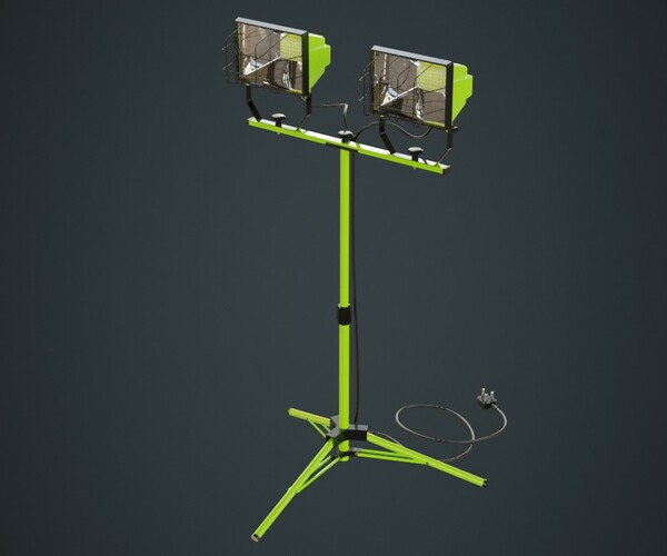 ArtStation - Mobile Construction Light 1 Untextured | Resources