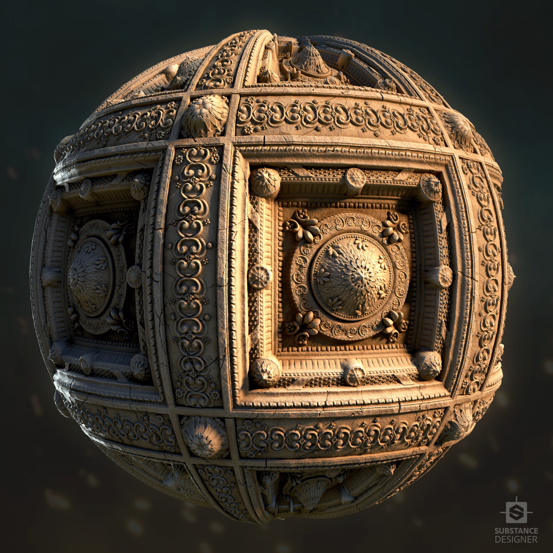 ArtStation - Ancient Ceiling Textures | Game Assets