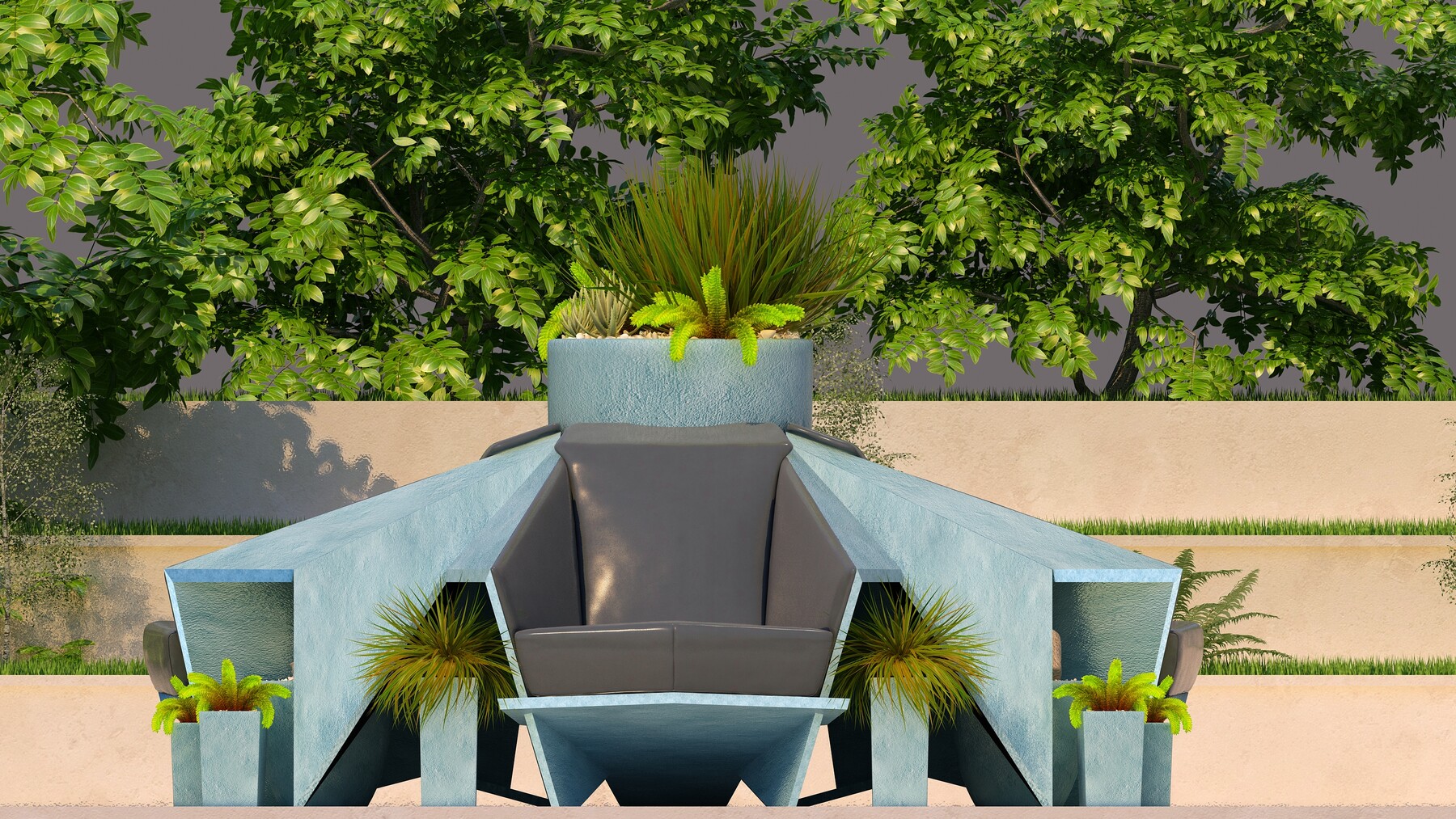 ArtStation - Folded Seating - Origami | Resources