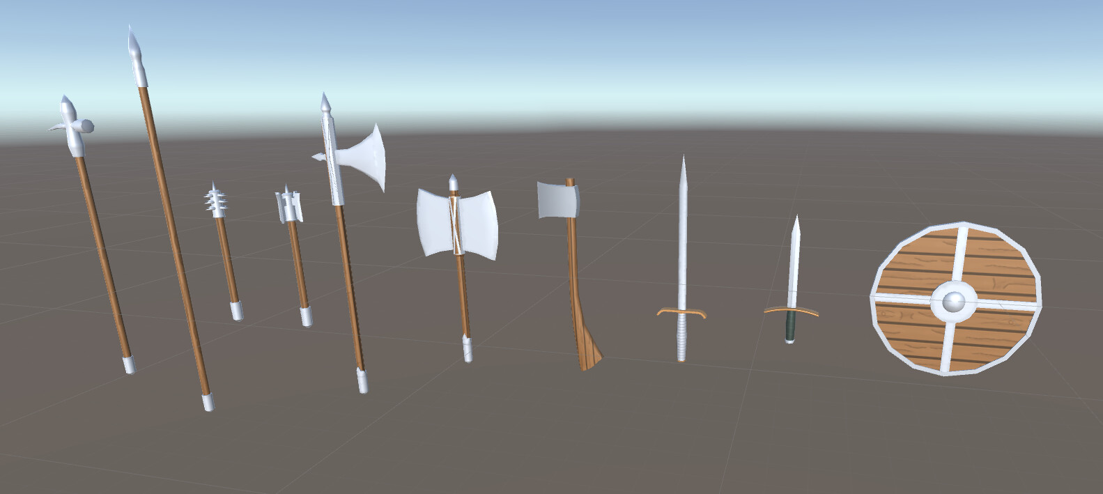 ArtStation - 3D Stylized Medieval Weapons Assets for Games | Game Assets