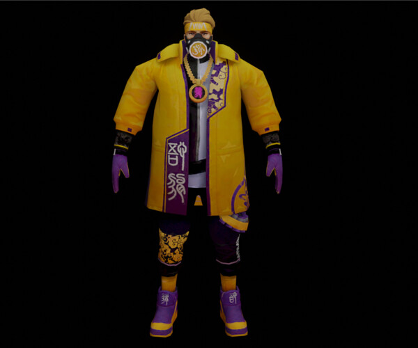 ArtStation - Creative Destruction Skin-1 | Game Assets