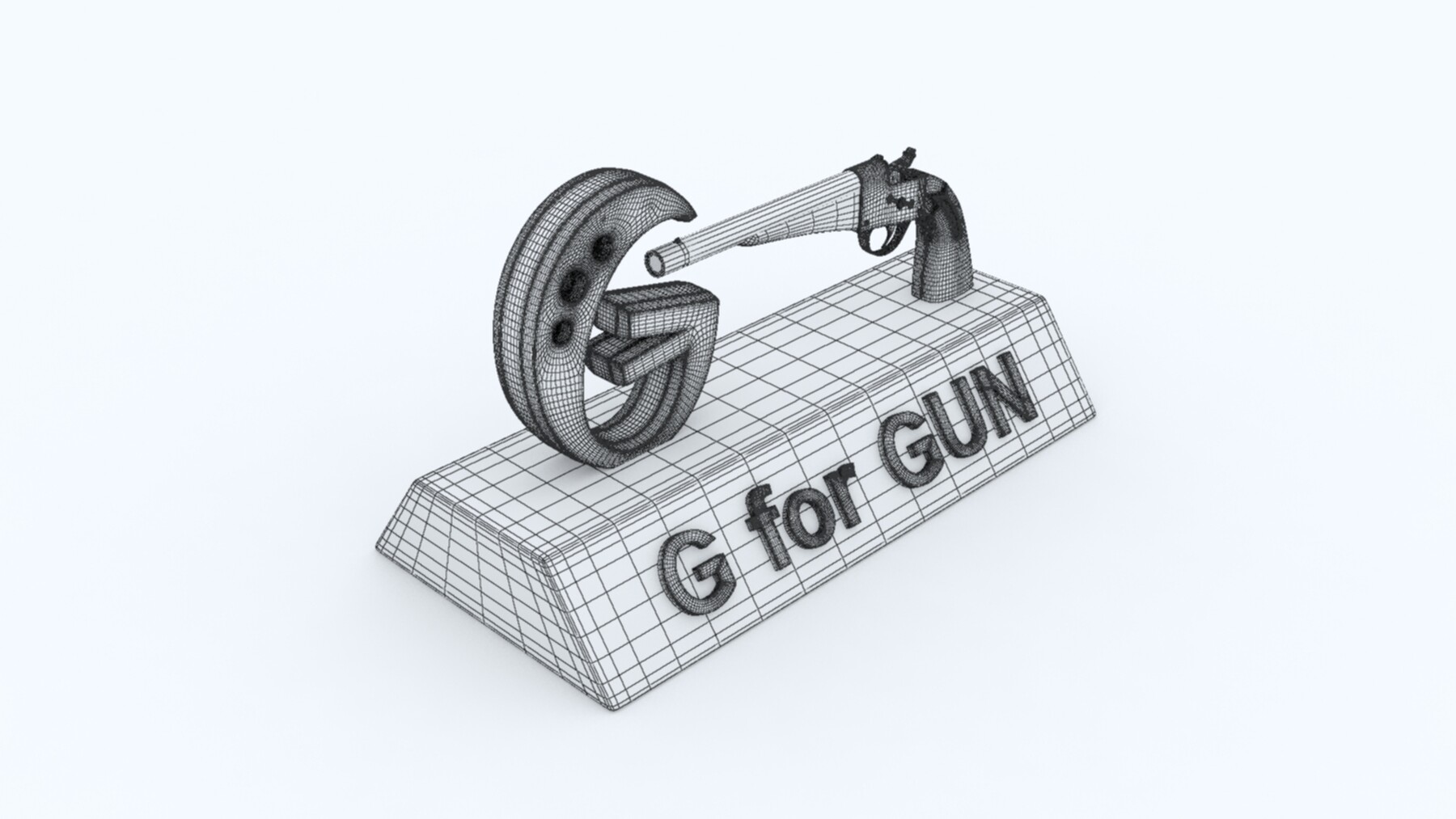 ArtStation - G for Gun Model | Resources