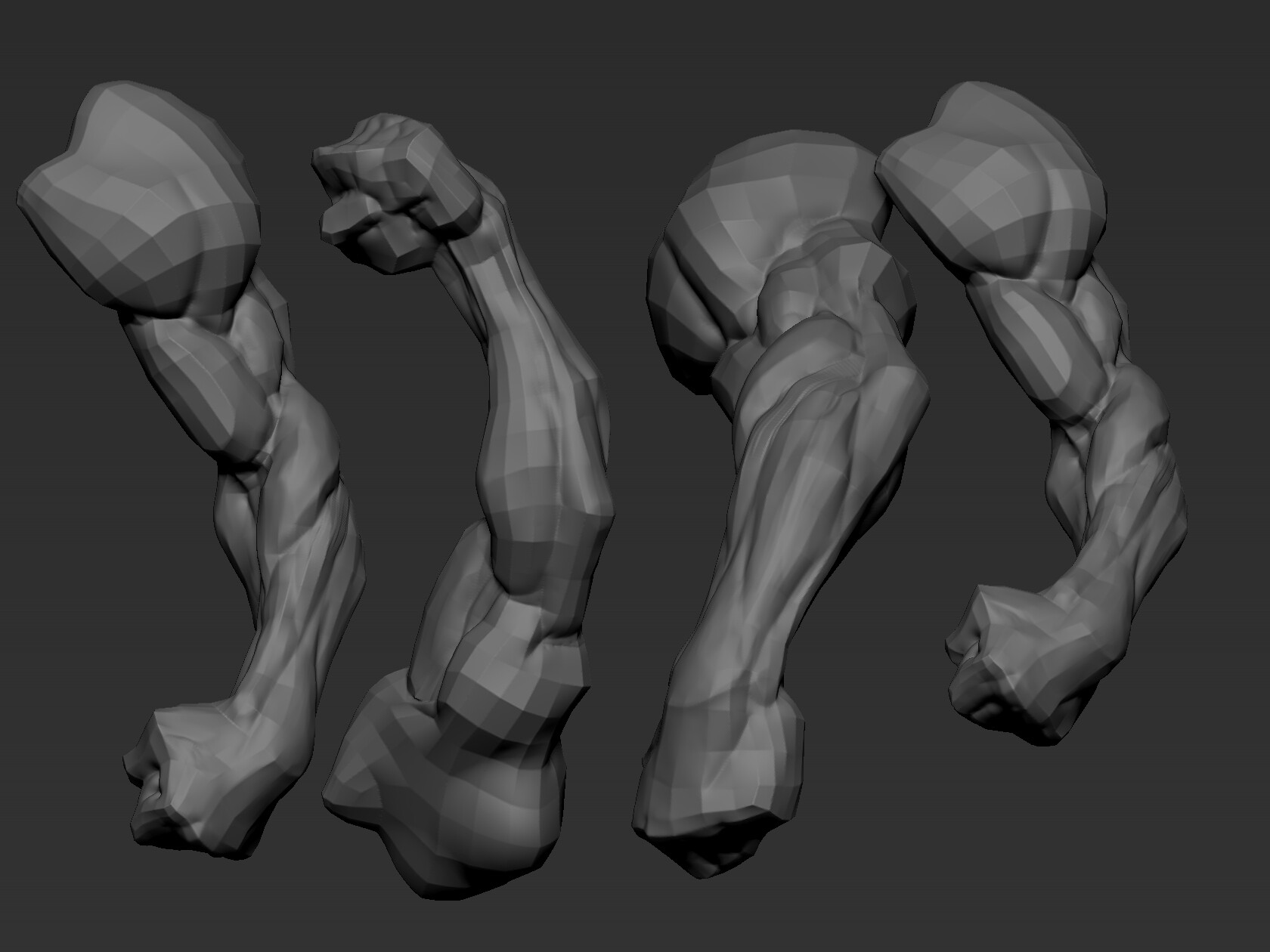 ArtStation - arms base sketch | Resources