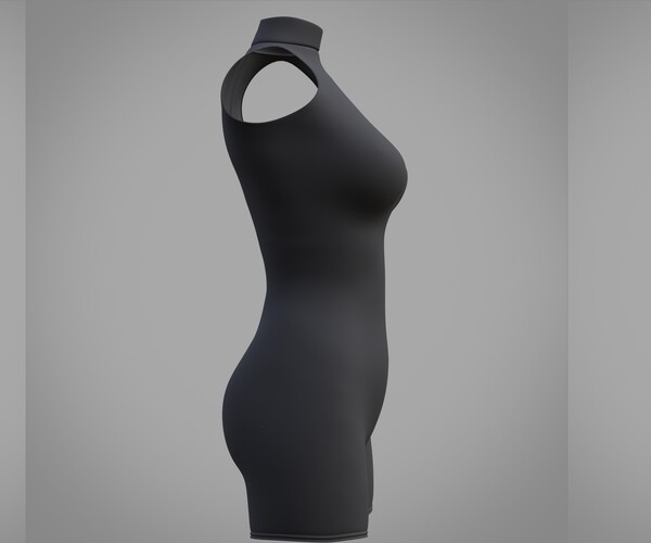 ArtStation - Female bodysuit - 3D model | Resources