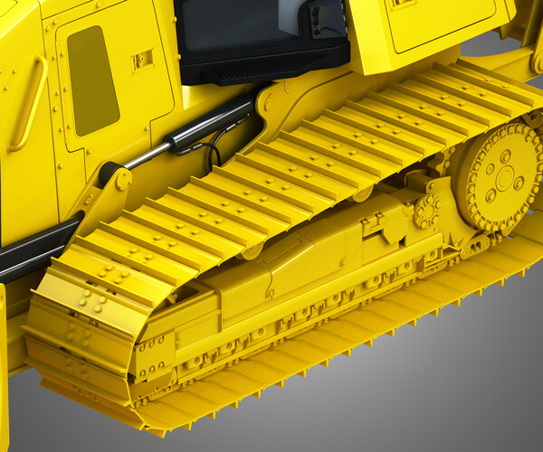 ArtStation - Dozer - D6K2 Track 3D model | Resources