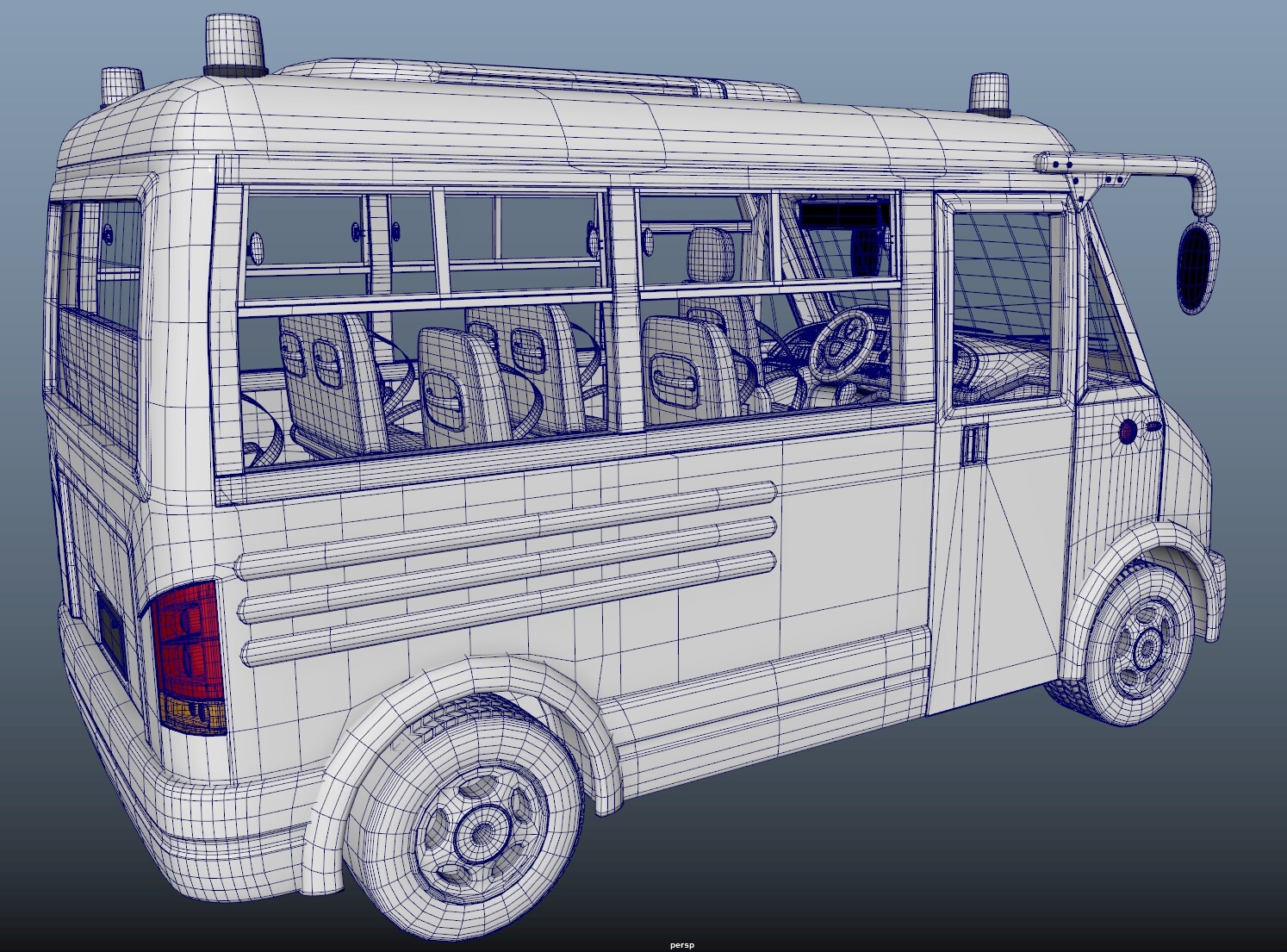 ArtStation - school bus | Resources