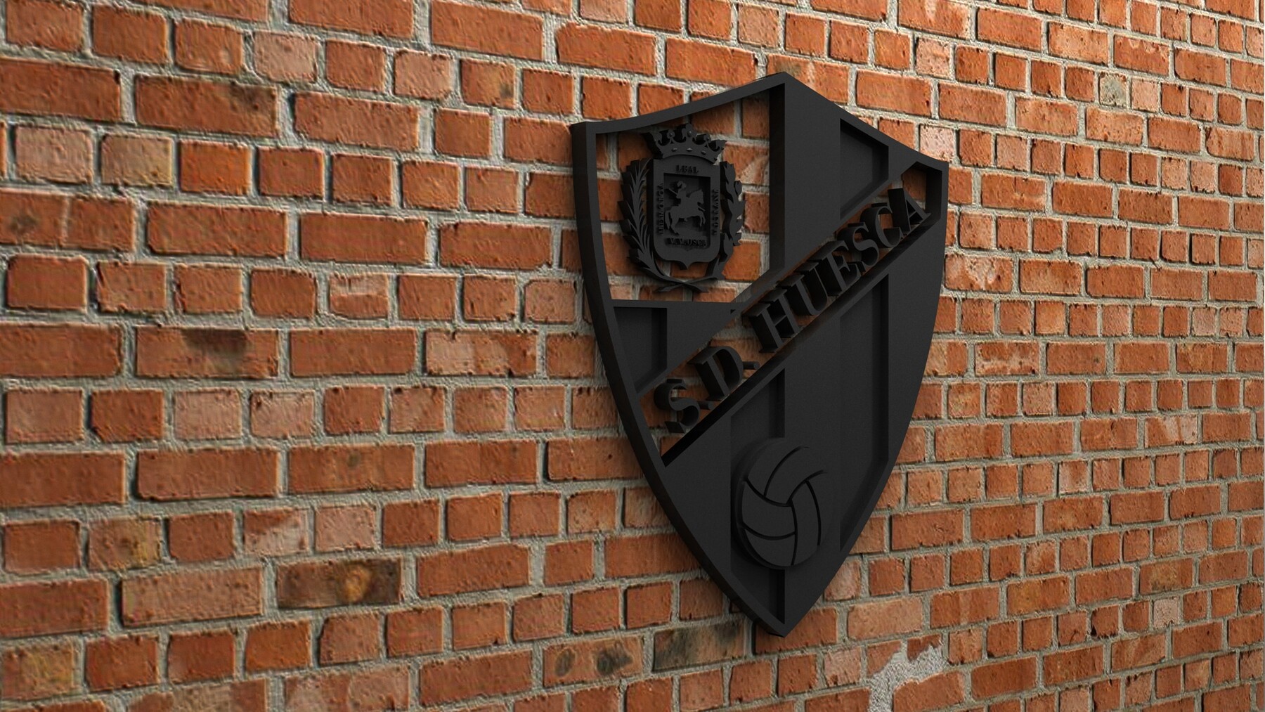 ArtStation - SD Huesca Logo | Game Assets