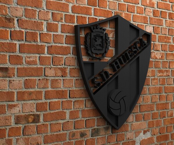 ArtStation - SD Huesca Logo | Game Assets