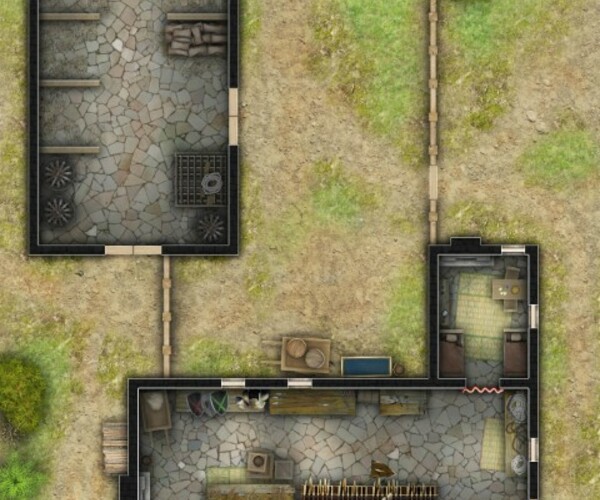 ArtStation - Temple of Elemental Evil Realistic VTT Maps | Game Assets