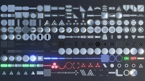 ArtStation - Decal Pack (Decal Machine 2.1 Ready) - 40 HIGH QUALITY ...