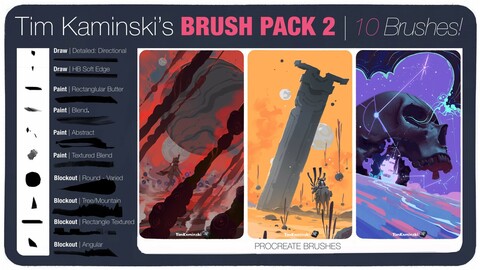 Procreate Brushes | ArtStation