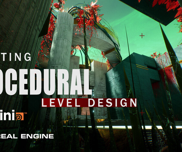 Artstation Houdini Tutorial Procedural Level Design In Unreal Engine 5 Tutorials