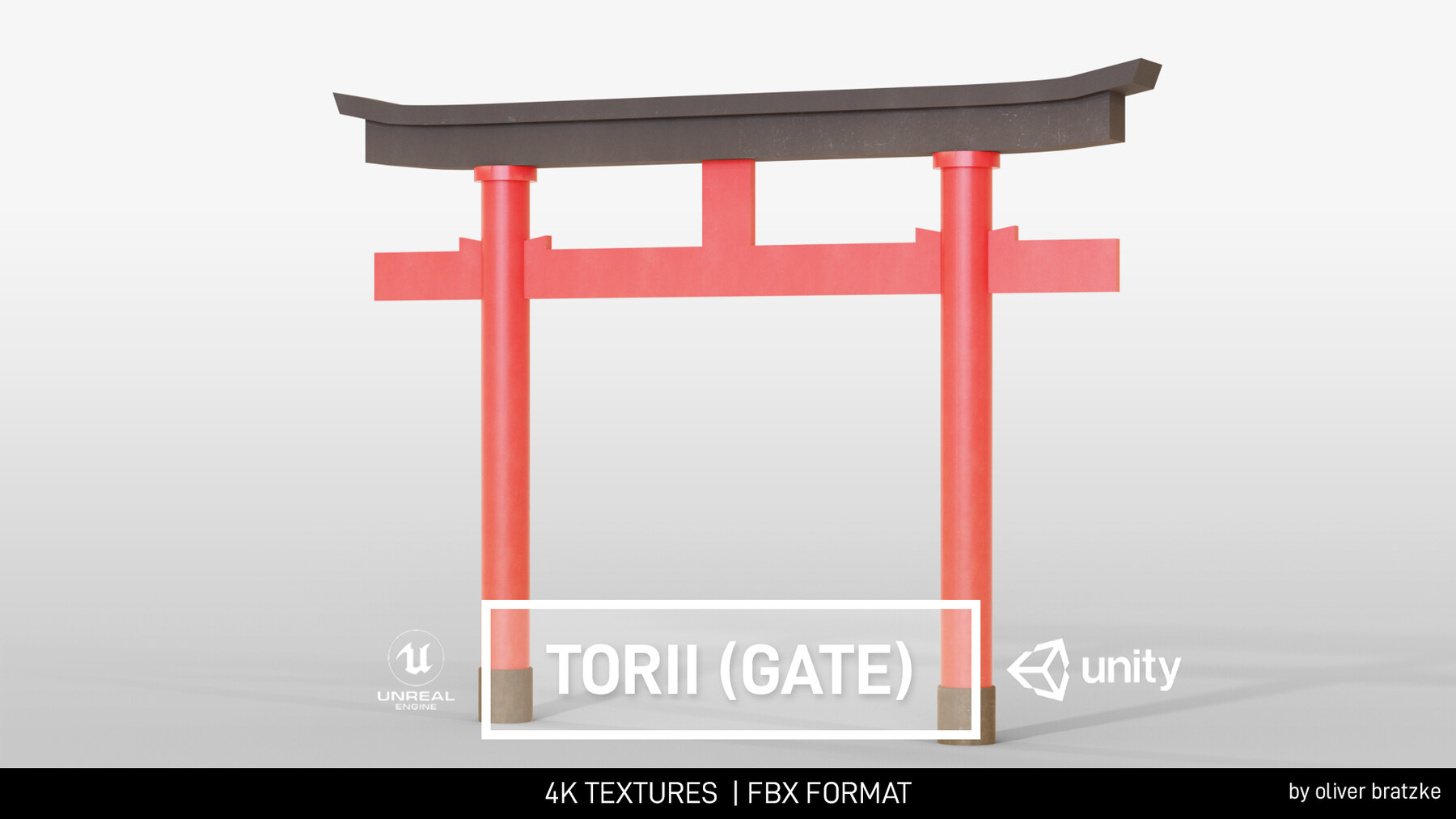 ArtStation - Japanese Gate [Game ready] | Resources