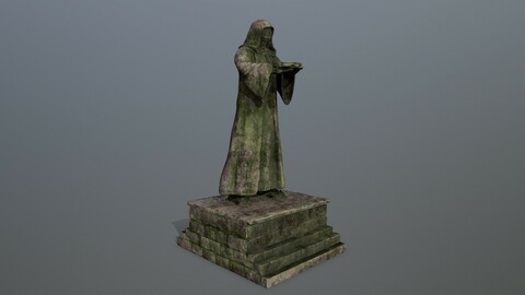 ArtStation - old statue | Game Assets