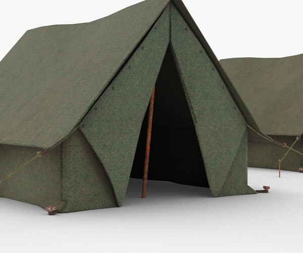 ArtStation - Tents PBR Low-poly | Game Assets