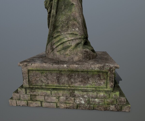 ArtStation - old statue 3 | Game Assets