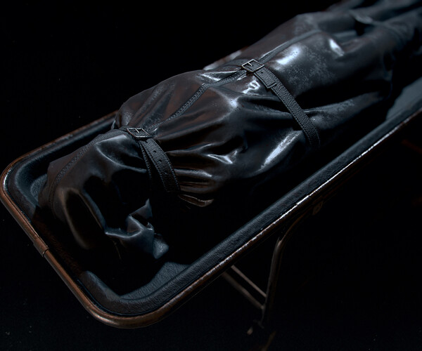 ArtStation - Body bag Pbr Hq | Game Assets