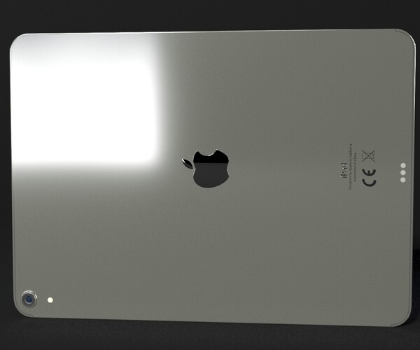 ArtStation - iPad Pro 3rd Gen 12-9 in Element 3D | Game Assets