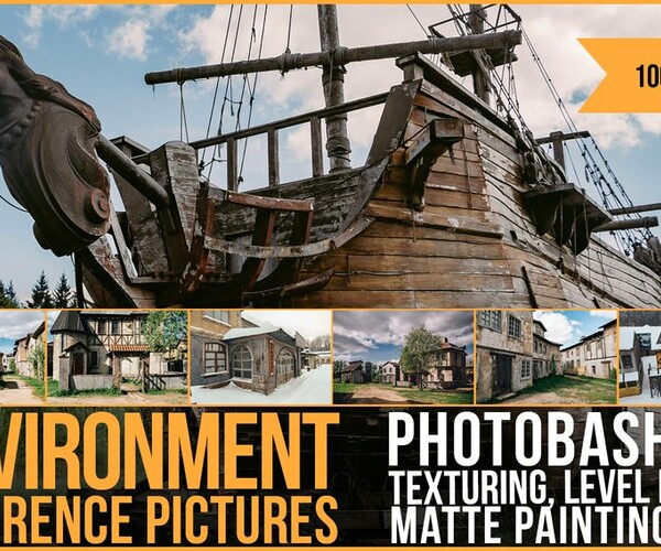 ArtStation - 1000+ Environment Reference Pictures for photobashing ...