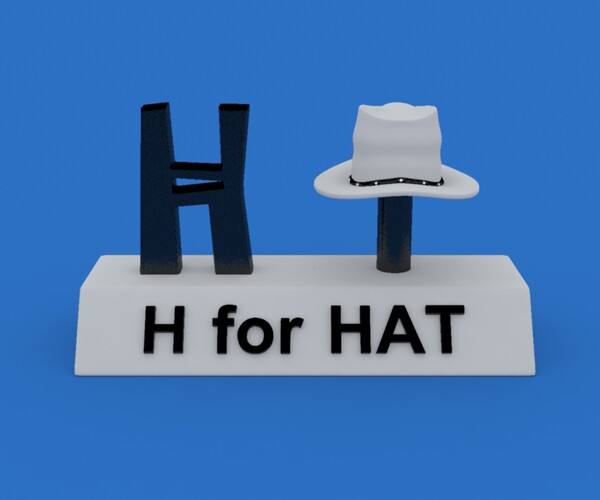 ArtStation - H for Hat Model | Resources