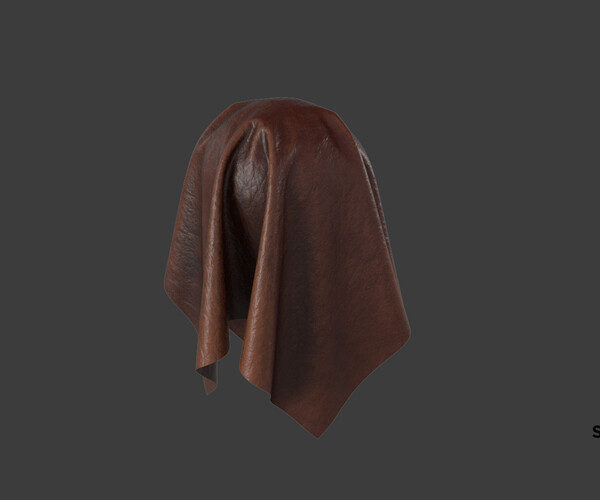 ArtStation - Leather Smart Material Pack | Resources