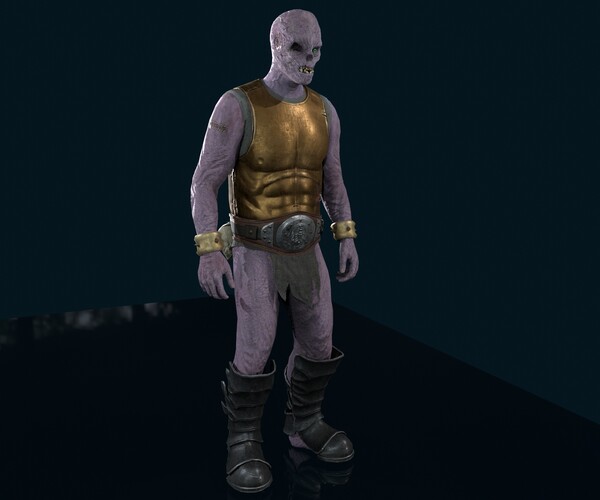 ArtStation - Crypt Fiend | Game Assets