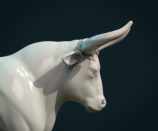 ArtStation - Bull Sculpture | Resources