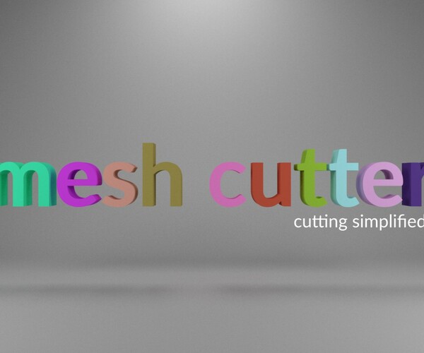 ArtStation - Mesh Cutter - Houdini Cutting Tool | Resources