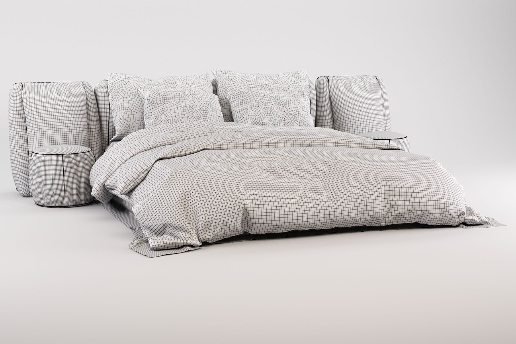 ArtStation - Adairs Bed N01 | Resources