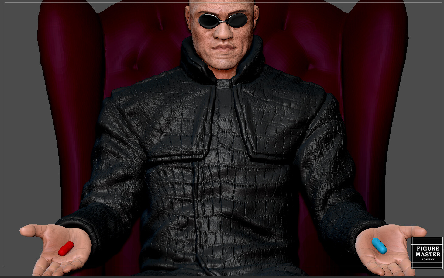 ArtStation - MORPHEUS MATRIX STATUE MOVIE CHARACTER MAN 3D print model ...