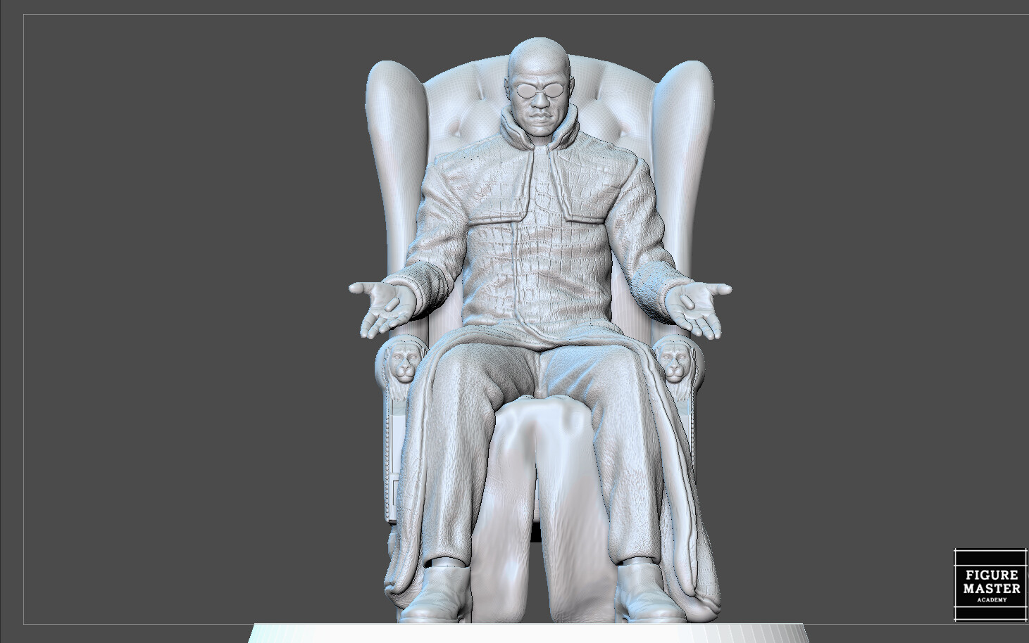 ArtStation - MORPHEUS MATRIX STATUE MOVIE CHARACTER MAN 3D print model ...