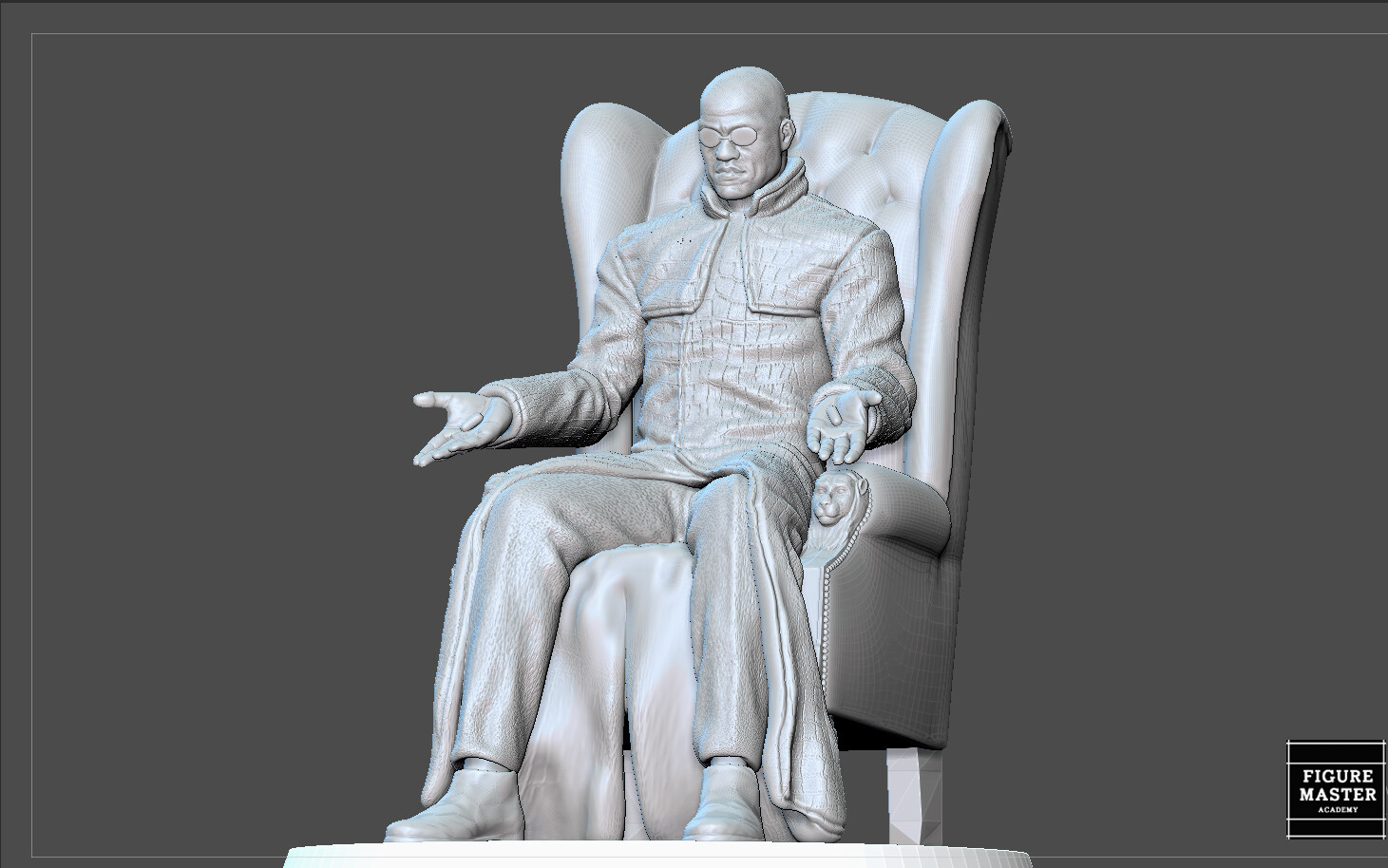 ArtStation - MORPHEUS MATRIX STATUE MOVIE CHARACTER MAN 3D print model ...