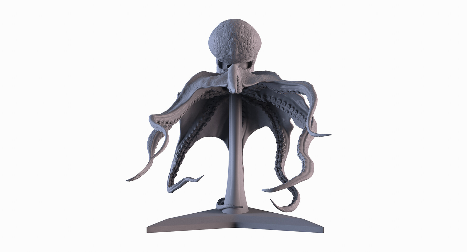 ArtStation - Octopus Statue | Resources