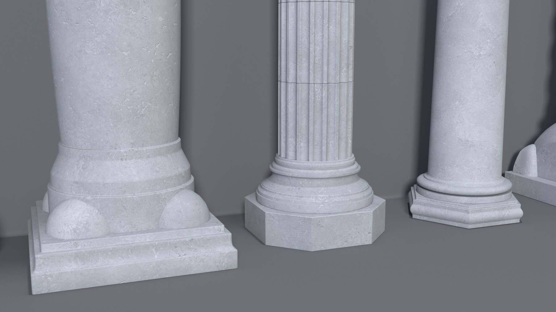 ArtStation - Columns Collection -2 - 10 pieces | Resources