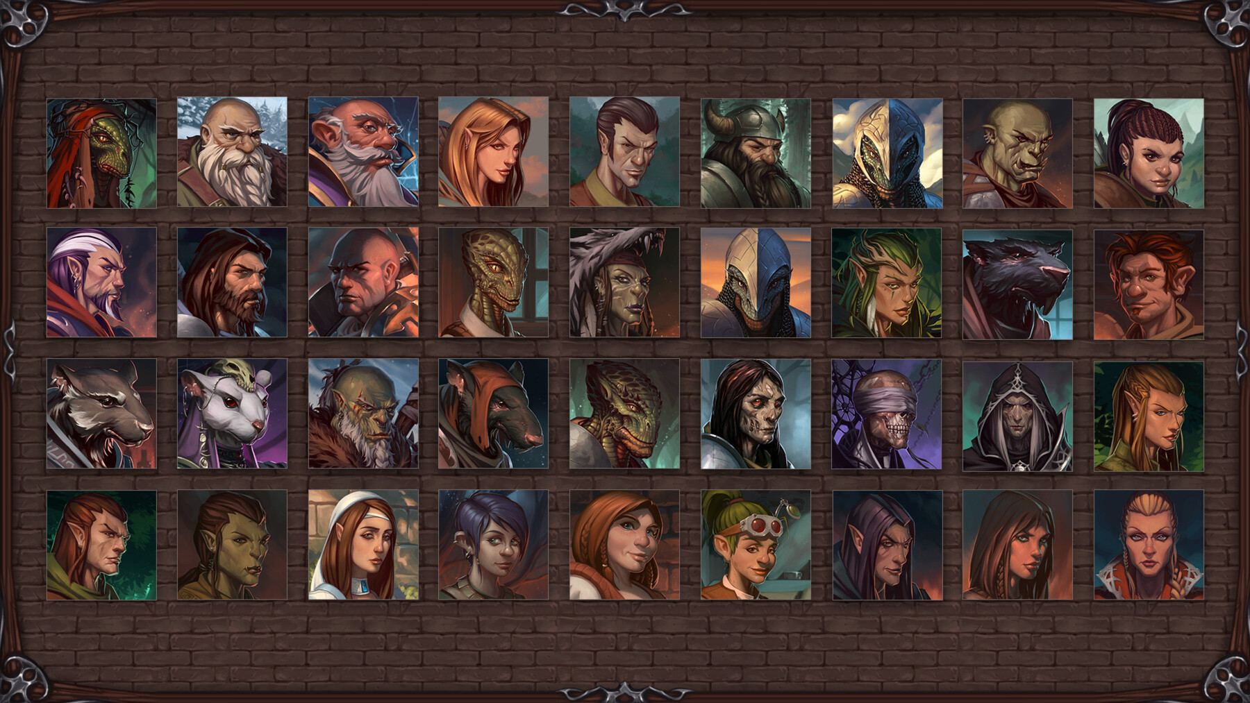 Artstation Character Avatar Fantasy Game Assets
