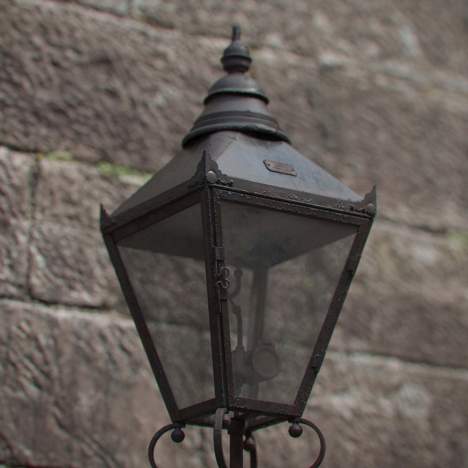 ArtStation - Victorian Gaslight Lantern 3D Model | Resources