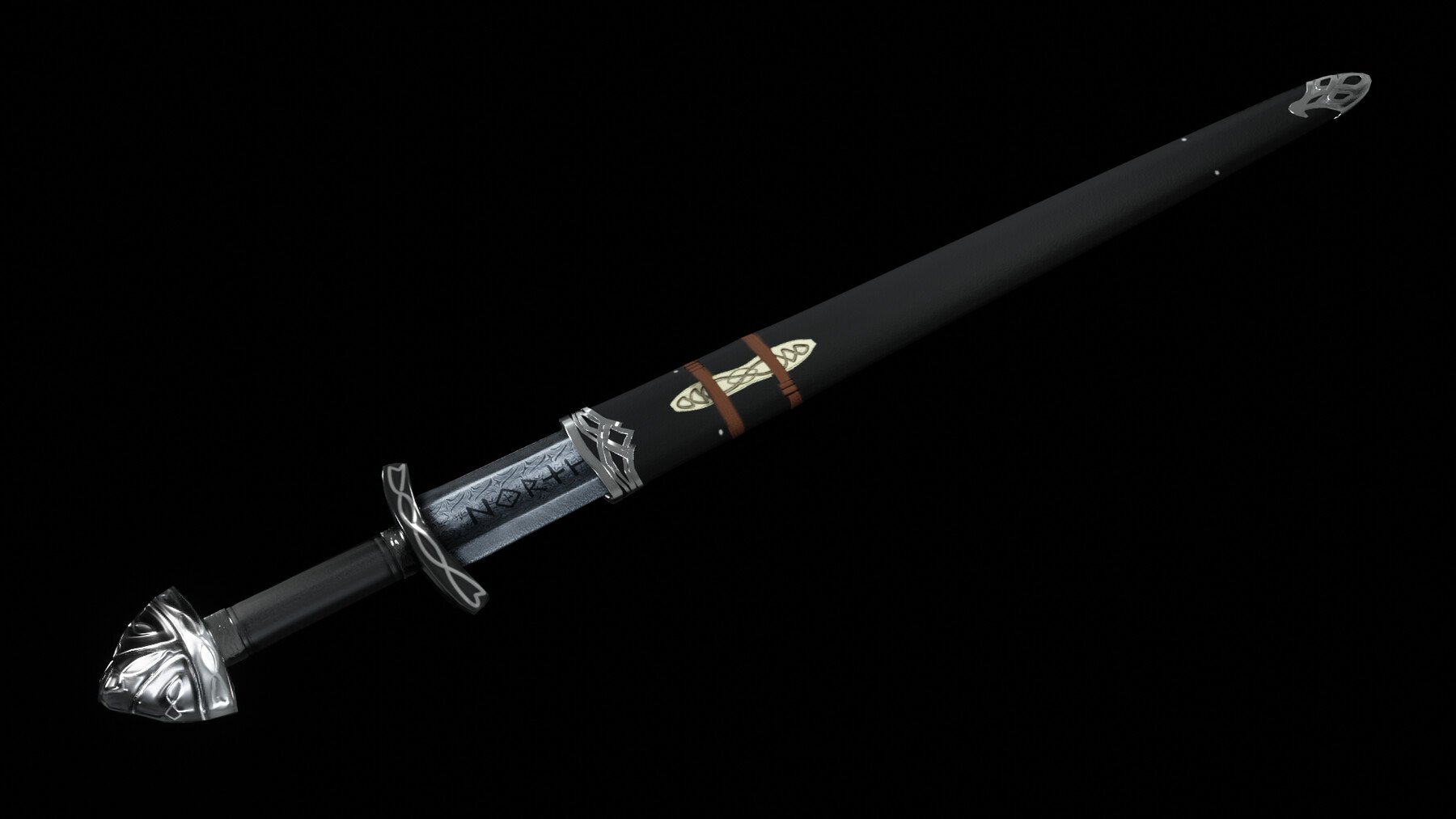 ArtStation - Northmen Sword+sheath Game ready | Game Assets