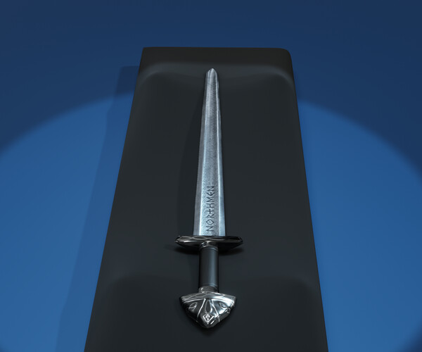 ArtStation - Northmen Sword+sheath Game ready | Game Assets