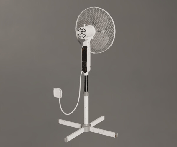 ArtStation - Standing Fan | Game Assets