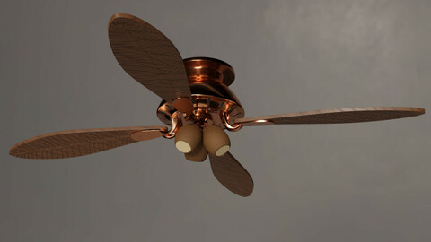 ArtStation - Ceiling Fan | Game Assets