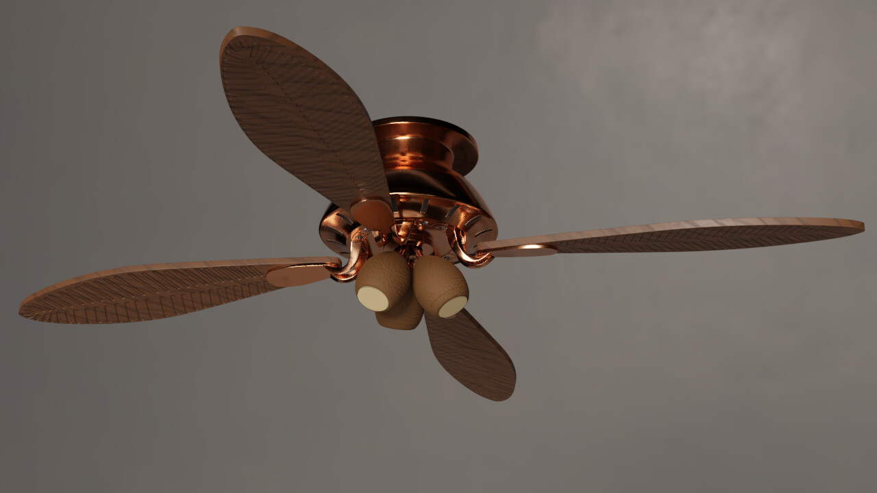 ArtStation - Ceiling Fan | Game Assets