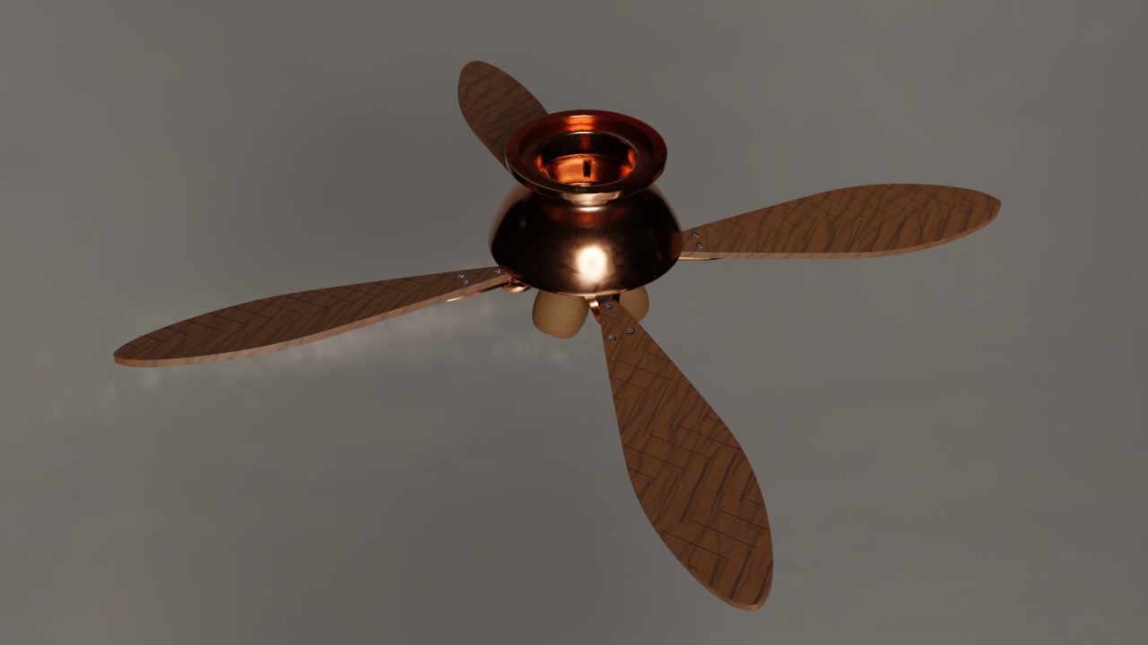 ArtStation - Ceiling Fan | Game Assets